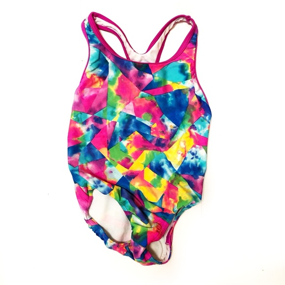 Speedo | Swim | Speedo Little Girl 8s Inspired Racerback Swimsuit ...